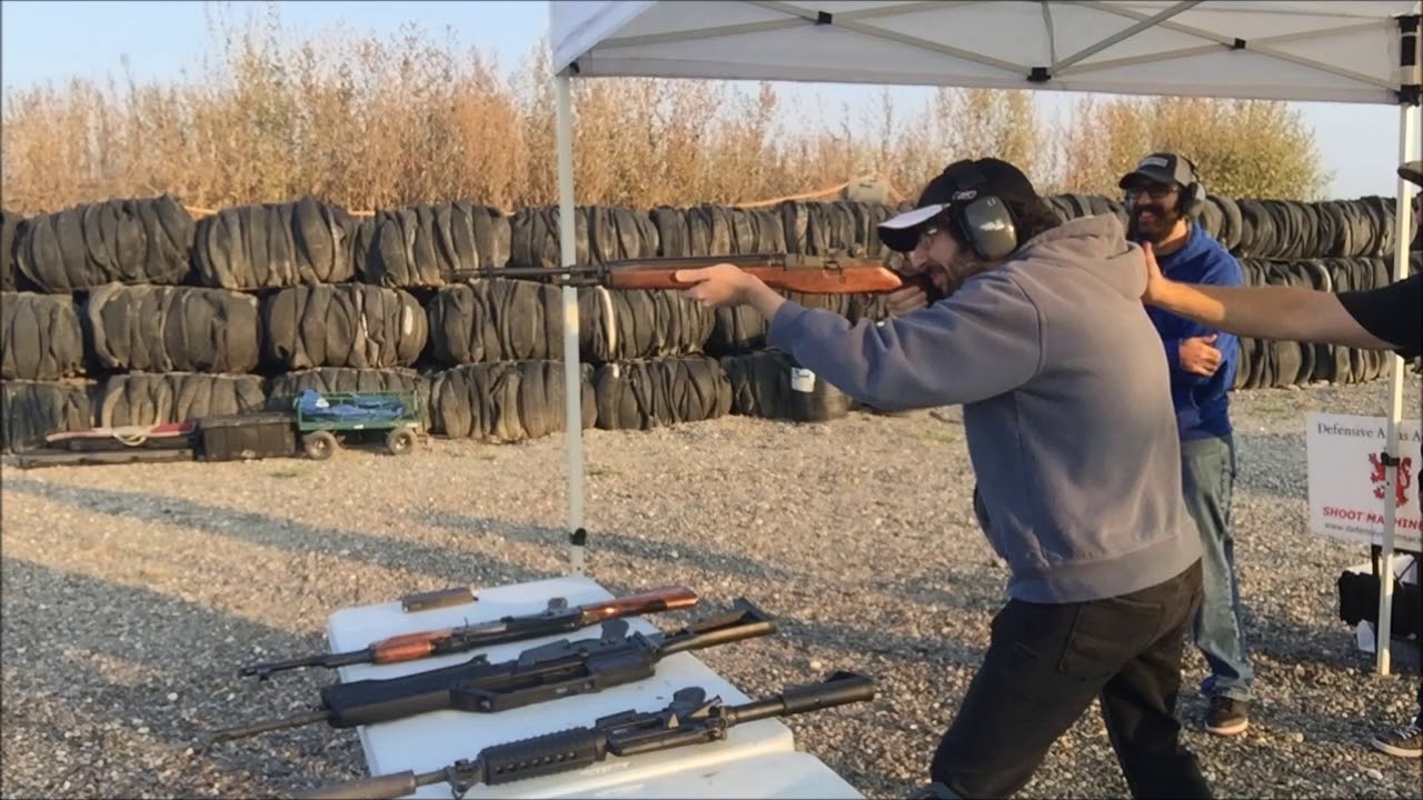 M14 Full Auto Machine Gun 7.62x51mm - YouTube