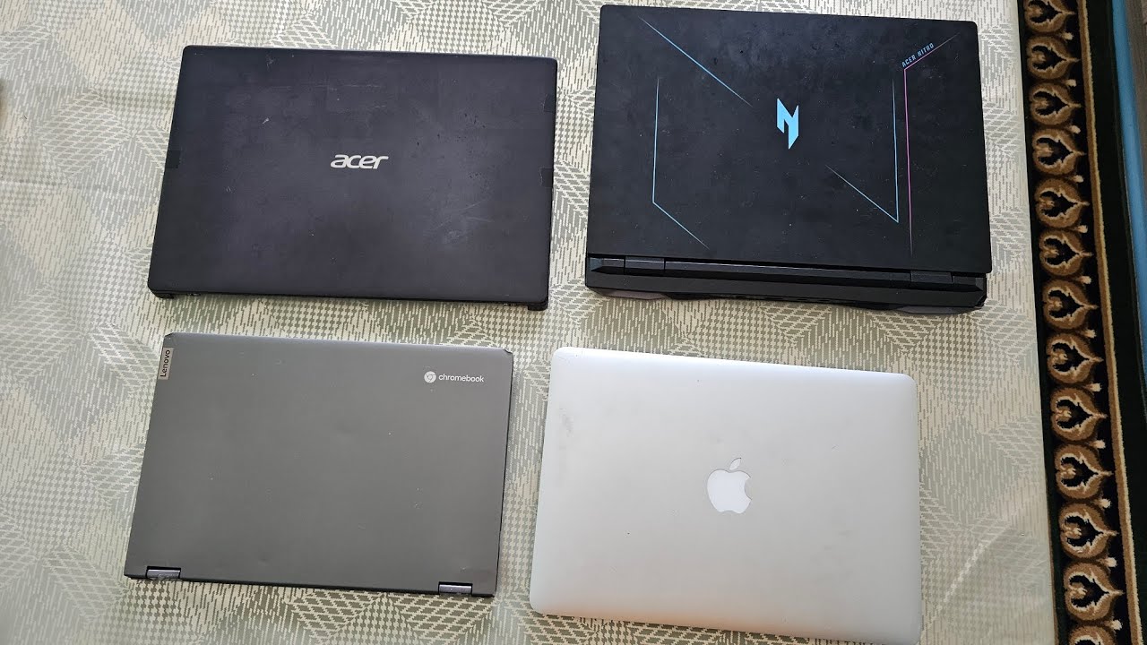 Comparing All 4 Of My Laptops Over The Years - YouTube