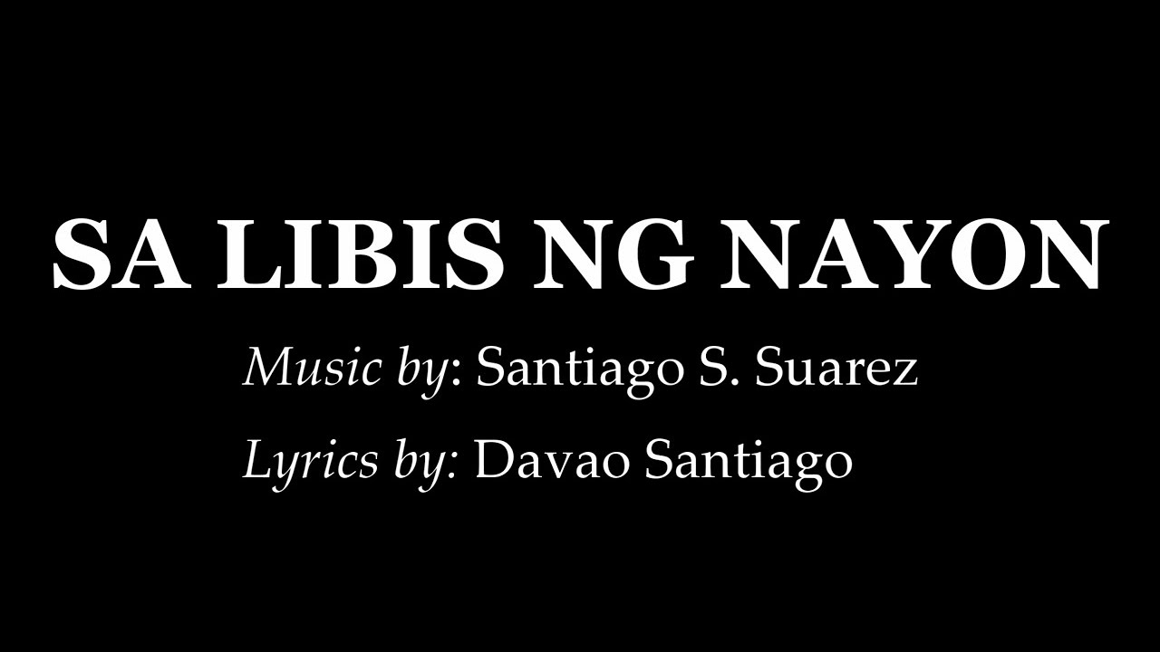 Sa Libis Ng Nayon - YouTube