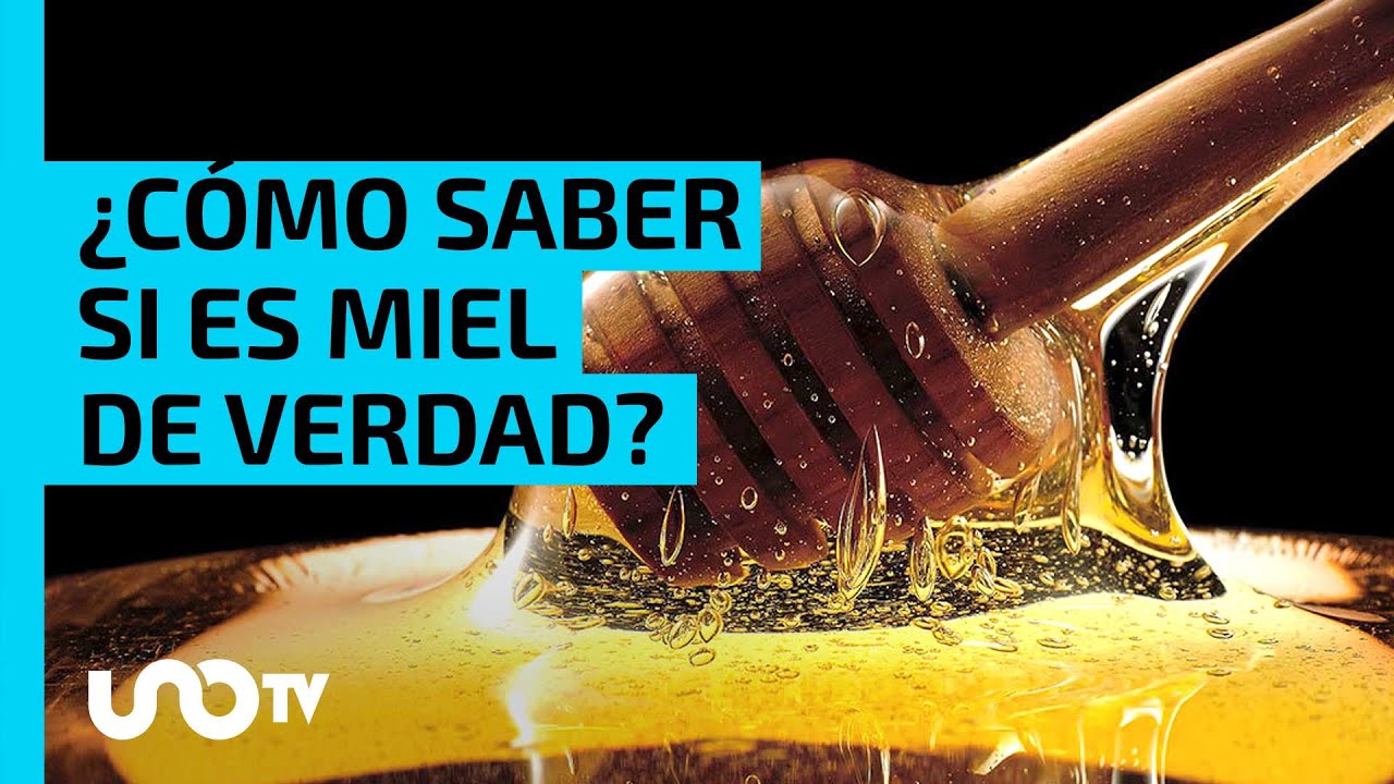 ¿Cómo saber si una miel es natural o no? - YouTube