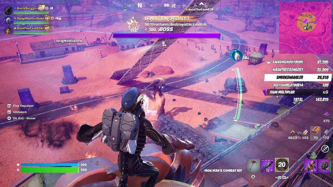 Fortnite Horde Rush Final Boss!!! - YouTube