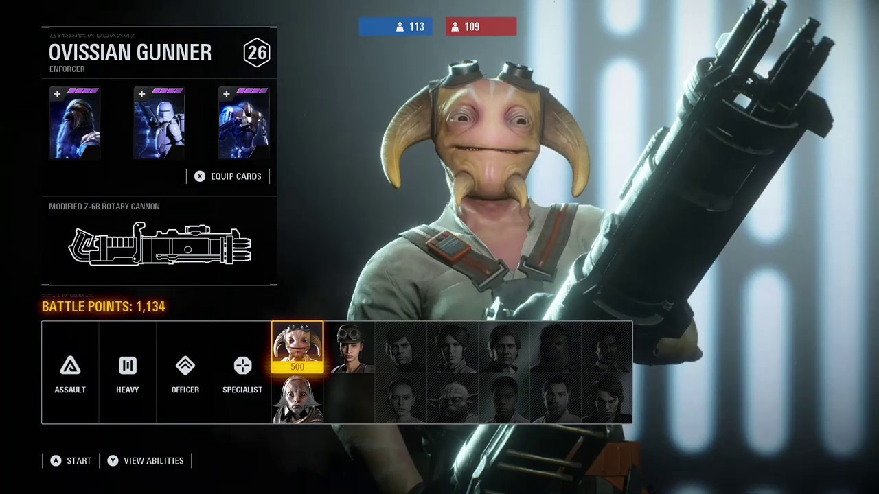 Star Wars Battlefront 2: Ovissian Gunner Gameplay - YouTube