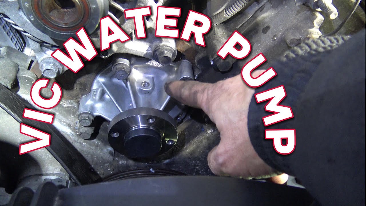 Crown Vic water pump DIY! - YouTube
