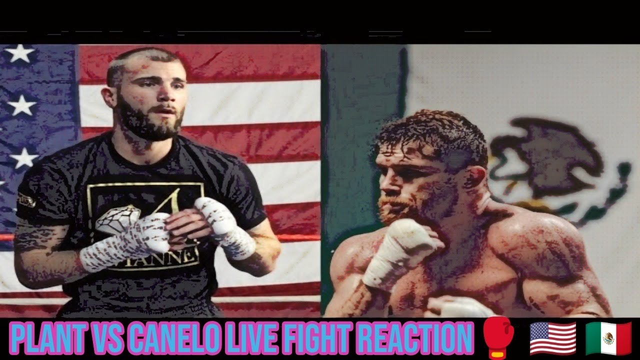 CANELO ALVAREZ VS CALEB PLANT PRIMETIME UNDISPUTED LIVE FIGHT REACTION ...