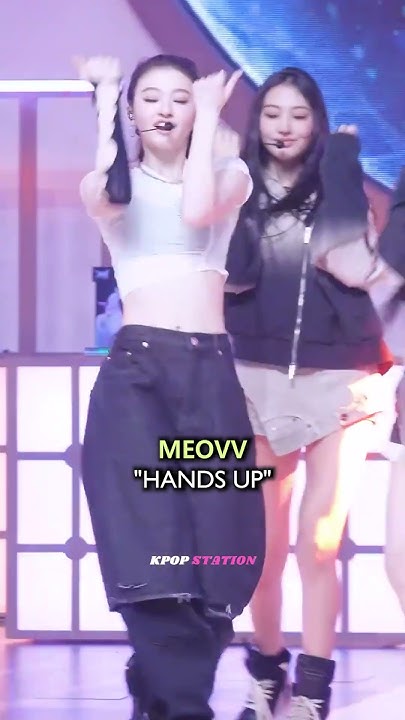 [MR REMOVED] | PART.2 MEOVV (미야오) "HANDS UP" MNET MCountdown [250501] - YouTube
