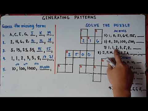 Generating Patterns | Explain in Detailed | - YouTube
