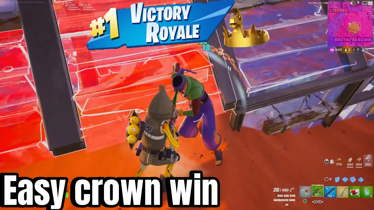 Fortnite easy crown win 👑 - YouTube