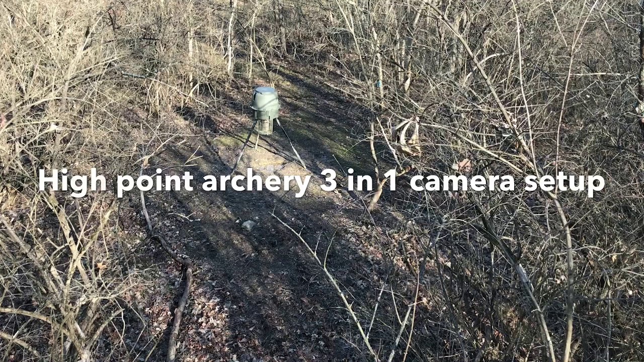 Treestand High point archery 3 in 1 camera mount - YouTube