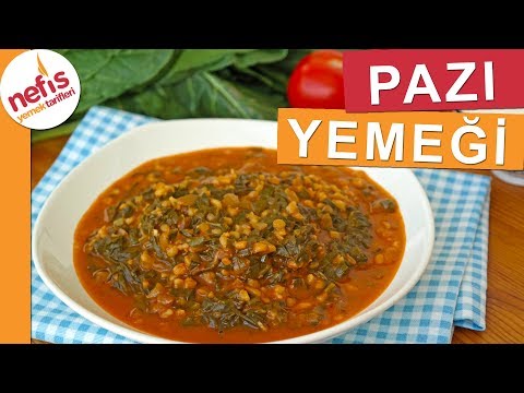 Pazı Yemeği Nasıl Yapılır? - Nefis Yemek Tarifleri