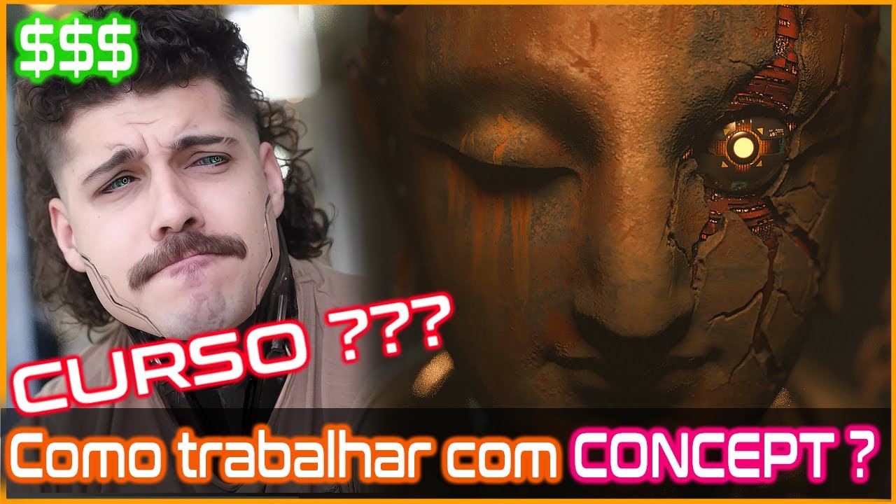 COMO TRABALHAR COM CONCEPT ART??? - YouTube