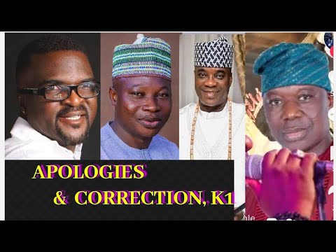APOLOGIES AND CORRECTION BETWEEN WASIU AHINDE AND AYANLOWO, ABASS AKANDE - YouTube