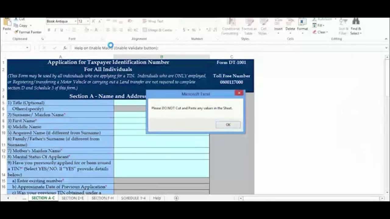 How to register for Taxes for Individuals - YouTube