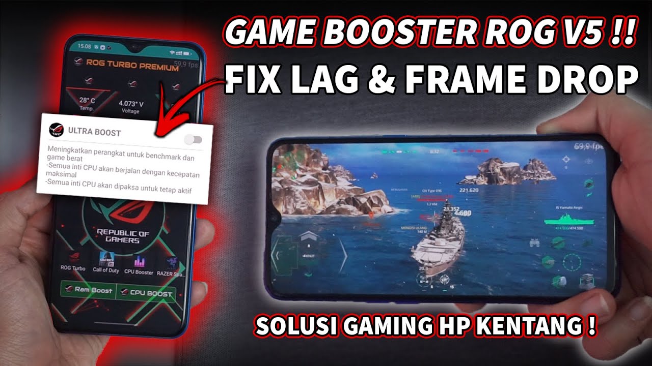 Game Booster ROG V5 Game Booster Terbaik 2023 - YouTube