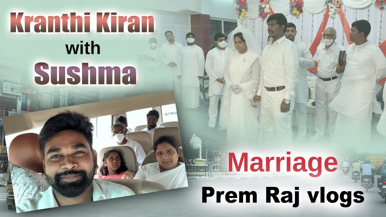 Kranthi kiran with Sushma || Marriage || Prem Raj Vlogs || HPFM ...