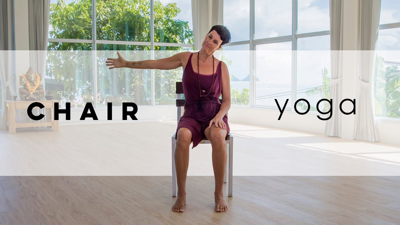40 Minute Complete Chair Yoga Practice - YouTube