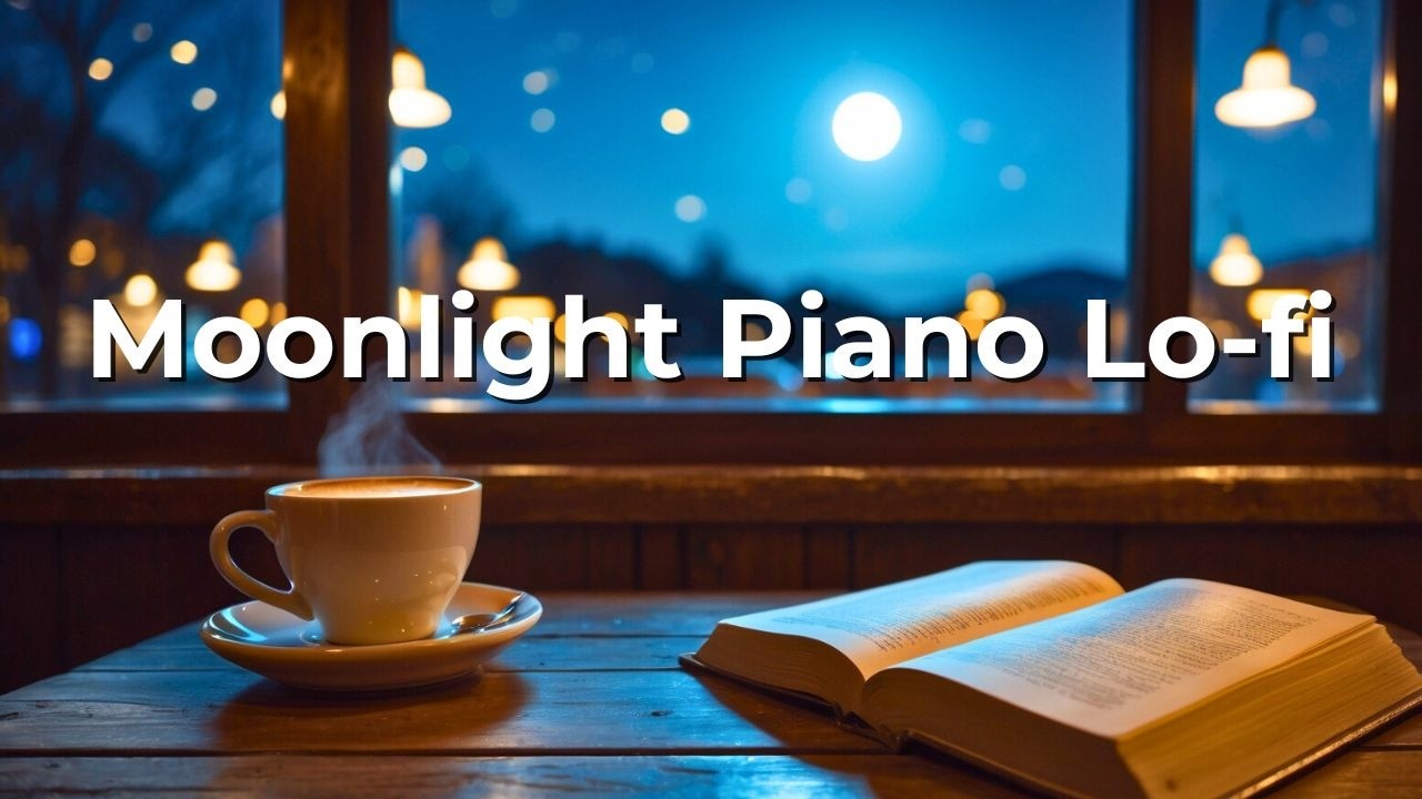 Lo-fi Moonlight Piano | Jazz for Late Reading - YouTube