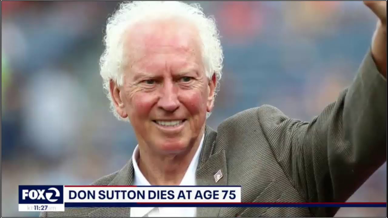 Don Sutton: News Report of His Death - January 19, 2021 - YouTube