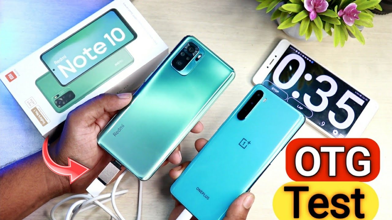 Redmi Note 10 OTG Test || Reverse Charging Support - YouTube