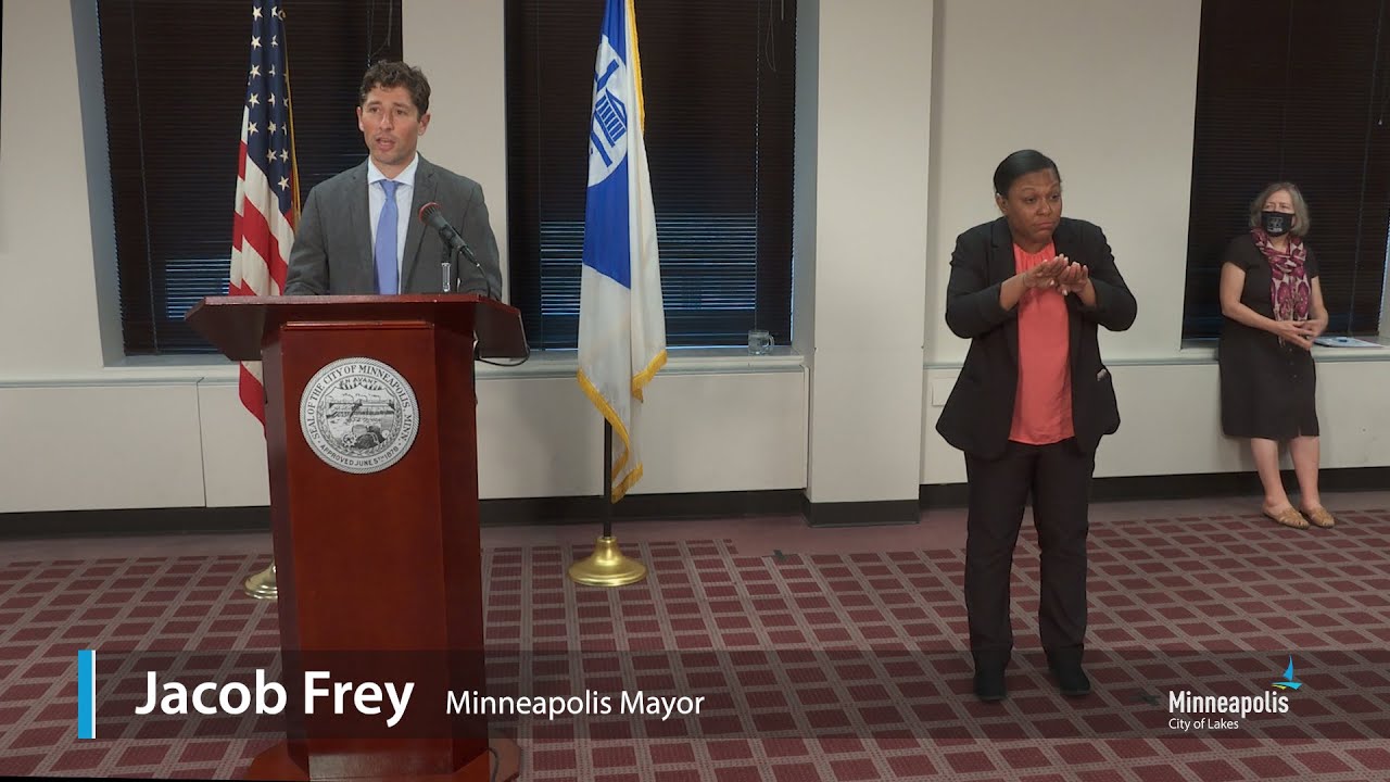July 29, 2020 Mayor Frey Announces New COVID Safety Measures - YouTube