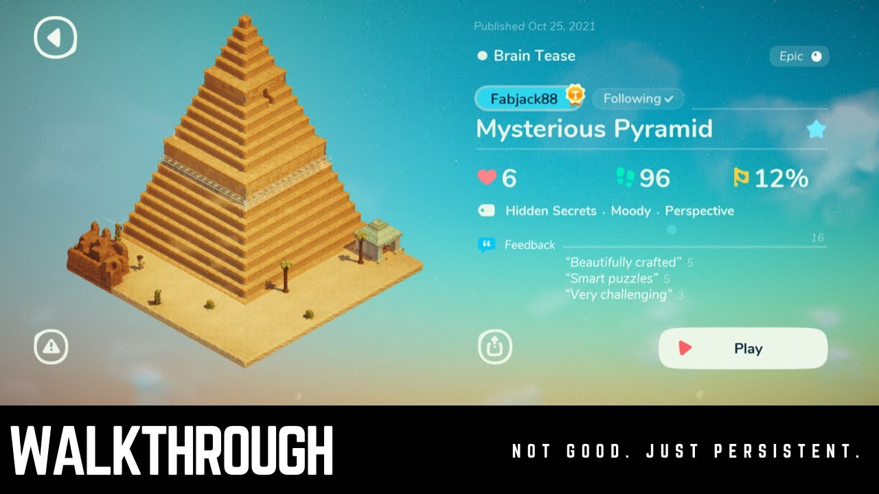 Wonderbox: “Mysterious Pyramid” by Fabjack88 - YouTube