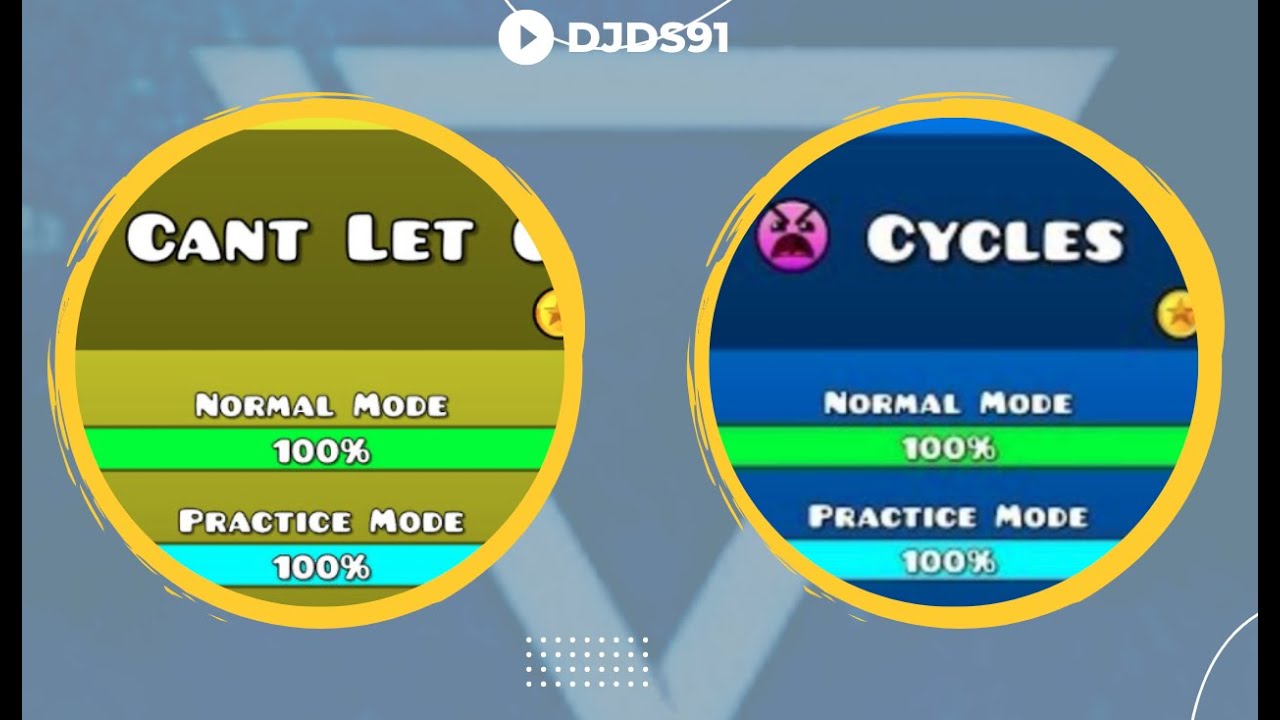 Can't Let Cycles (GD Mashup) - YouTube