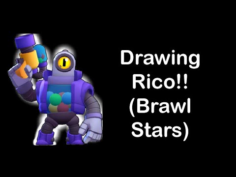 Drawing Rico!! | Brawl Stars - YouTube