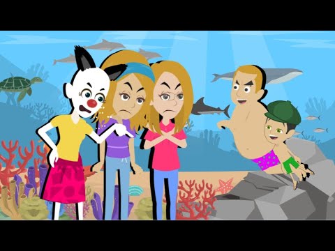 Childish Dad Misbehaves At Slacker Bay Aquarium - YouTube