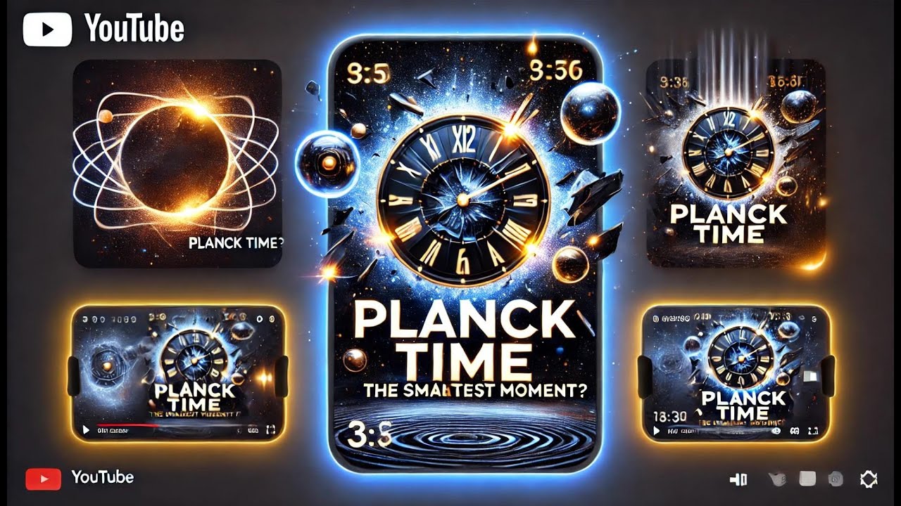 🚀 Planck Time: The Mysterious Smallest Unit of Time & The Edge of ...
