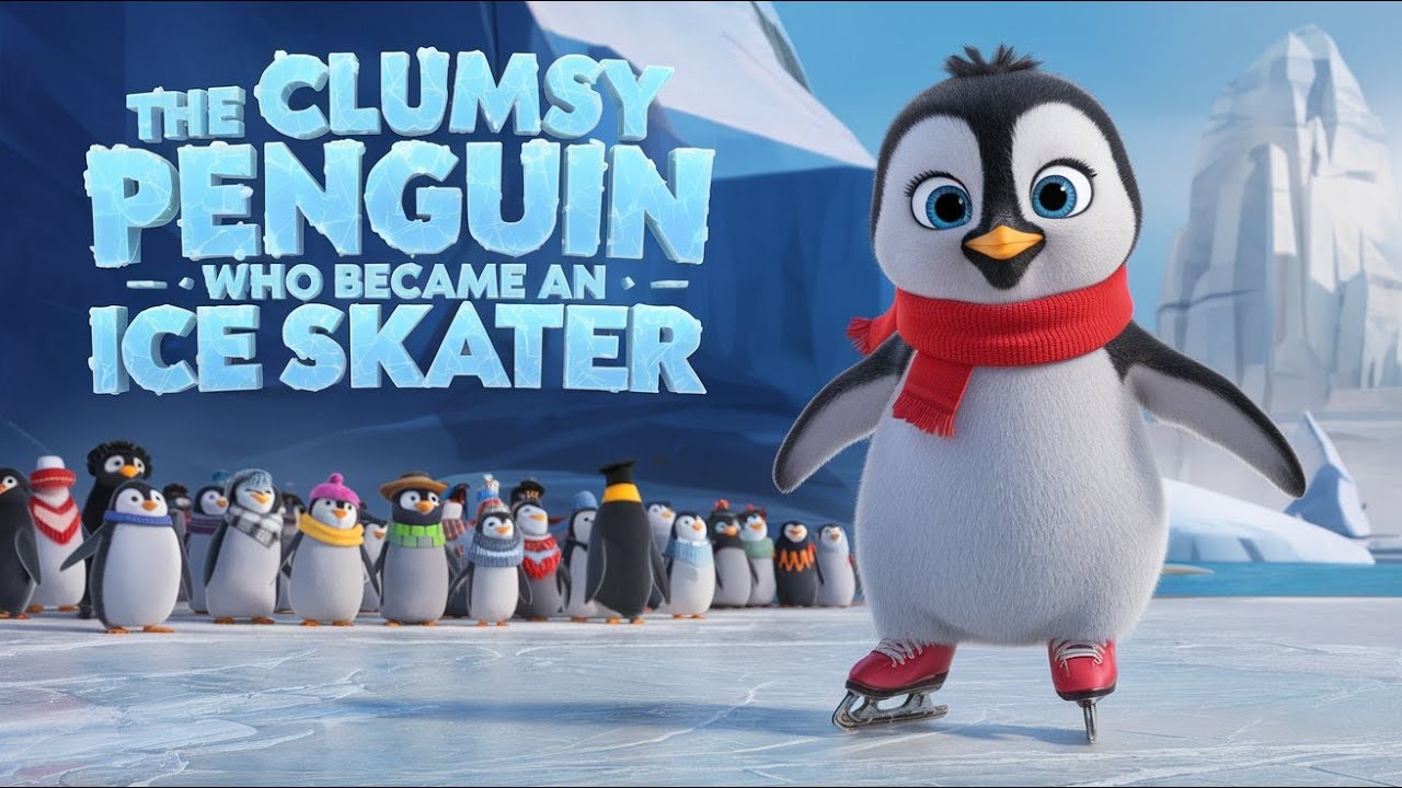 The Clumsy Penguin Who Became an Ice Skater - YouTube