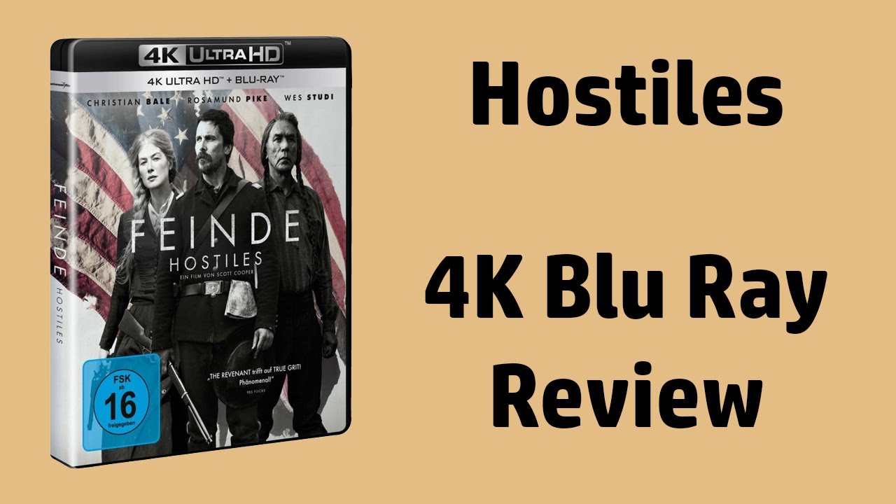 Hostiles 4K Blu Ray Review (German Version) - Chris At The Movies - YouTube