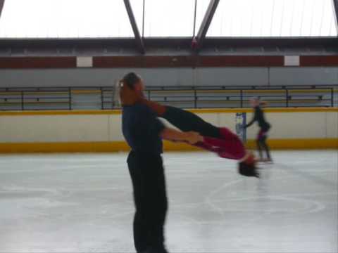 Training Pair Ice Skating - YouTube