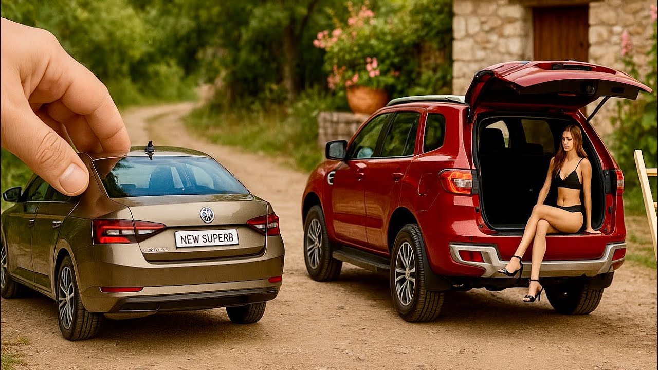 A Mid-Segment Luxury Car Meets a Super-Handy SUV On The Same Road ...