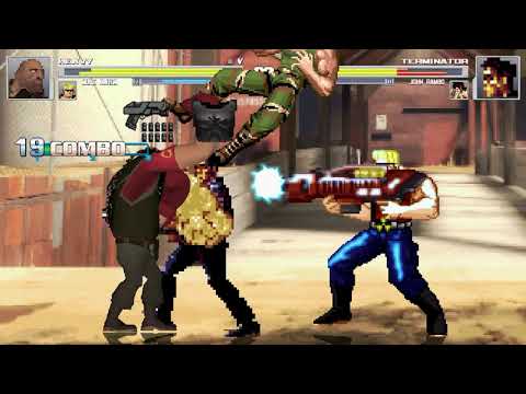 AN Mugen #226: Heavy Weapons Guy & Duke Nukem VS Terminator & John ...