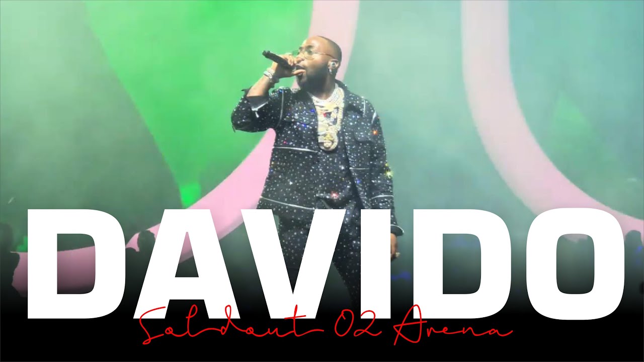 DAVIDO O2 ARENA FULL CONCERT VIDEO - YouTube