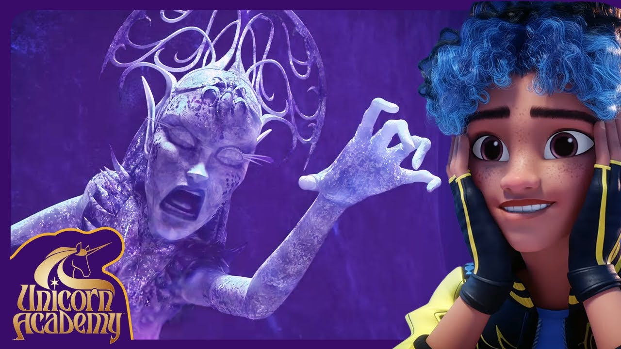 Rory and Ravenzella go Head to Head | Unicorn Academy 🦄 | Kids Movies ...