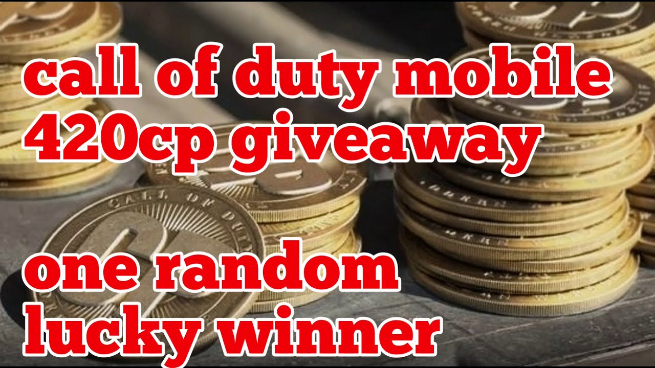 Cod mobile cp giveaway!!! - YouTube