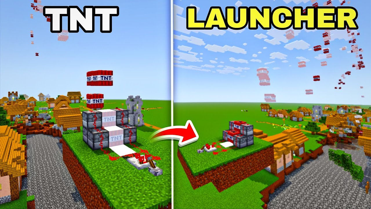 “Ultimate TNT Cannon in Minecraft – Most Powerful & Easy Build Tutorial ...