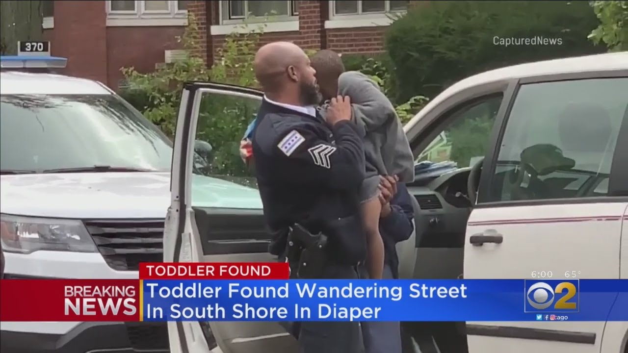 Toddler Found Wandering Alone In South Shore - YouTube
