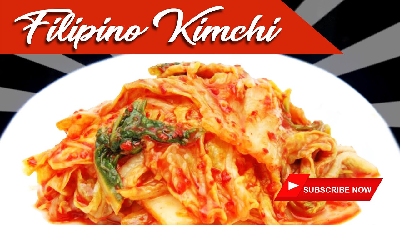 KIMCHI FILIPINO STYLE( Easy pwede pang negosyo) - YouTube