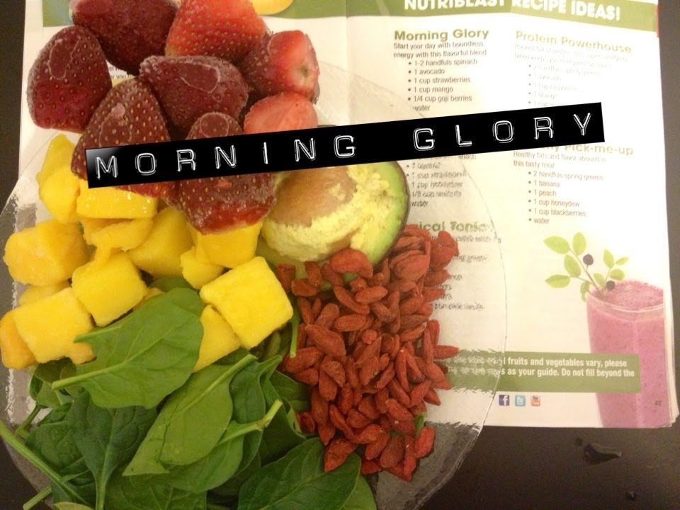Nutribullet "Morning Glory" Recipe - YouTube