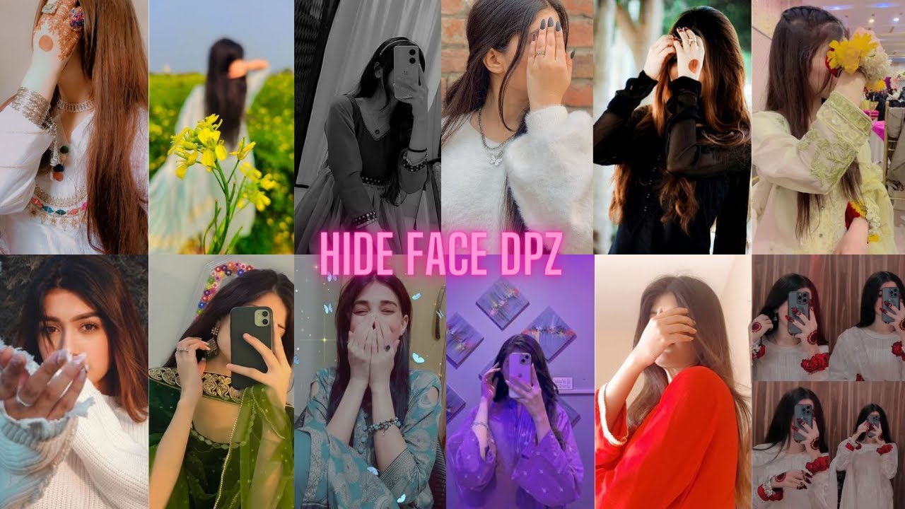 Girls Cute hide face dpz | Hide face dpz for girls | #cute #dps #viral ...