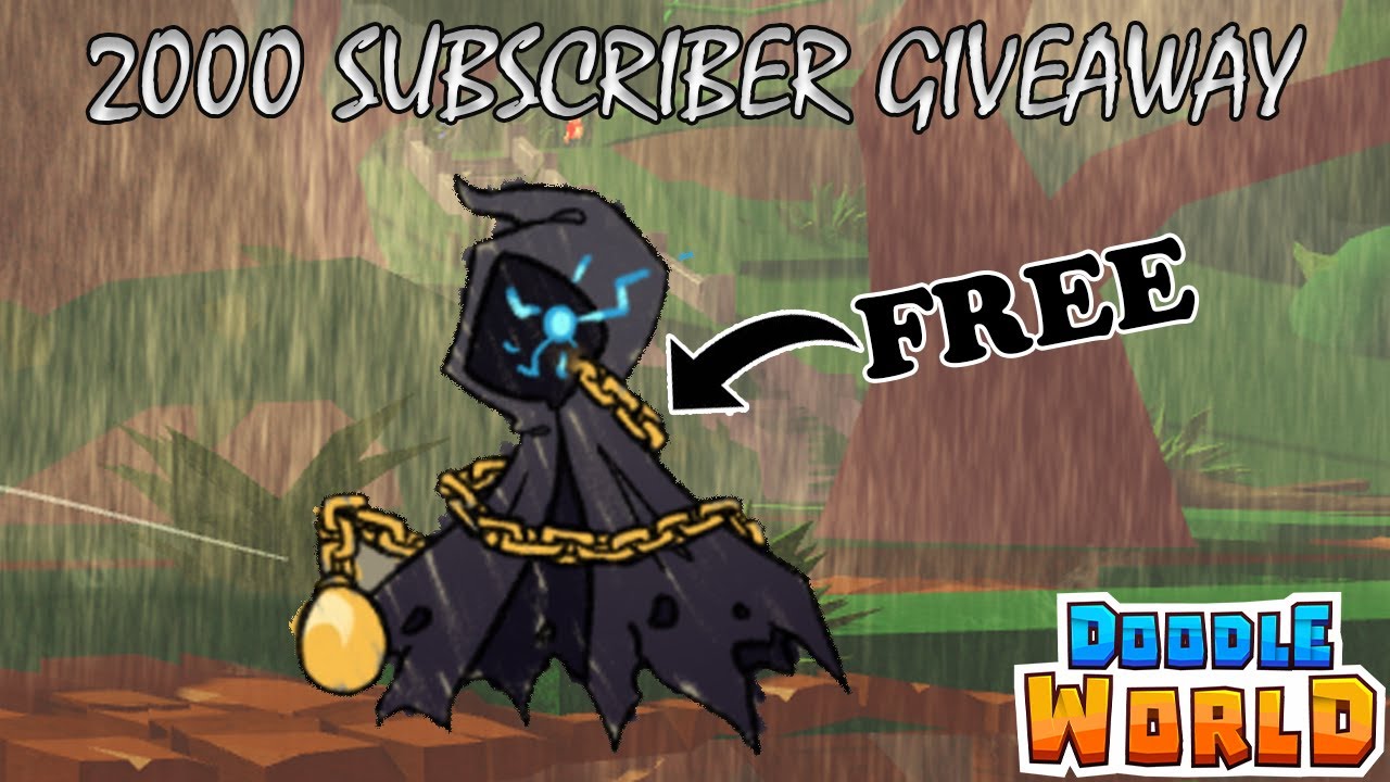 FREE MYTHICAL CHRONOS in doodle world - 2000 Subscriber giveaway - YouTube