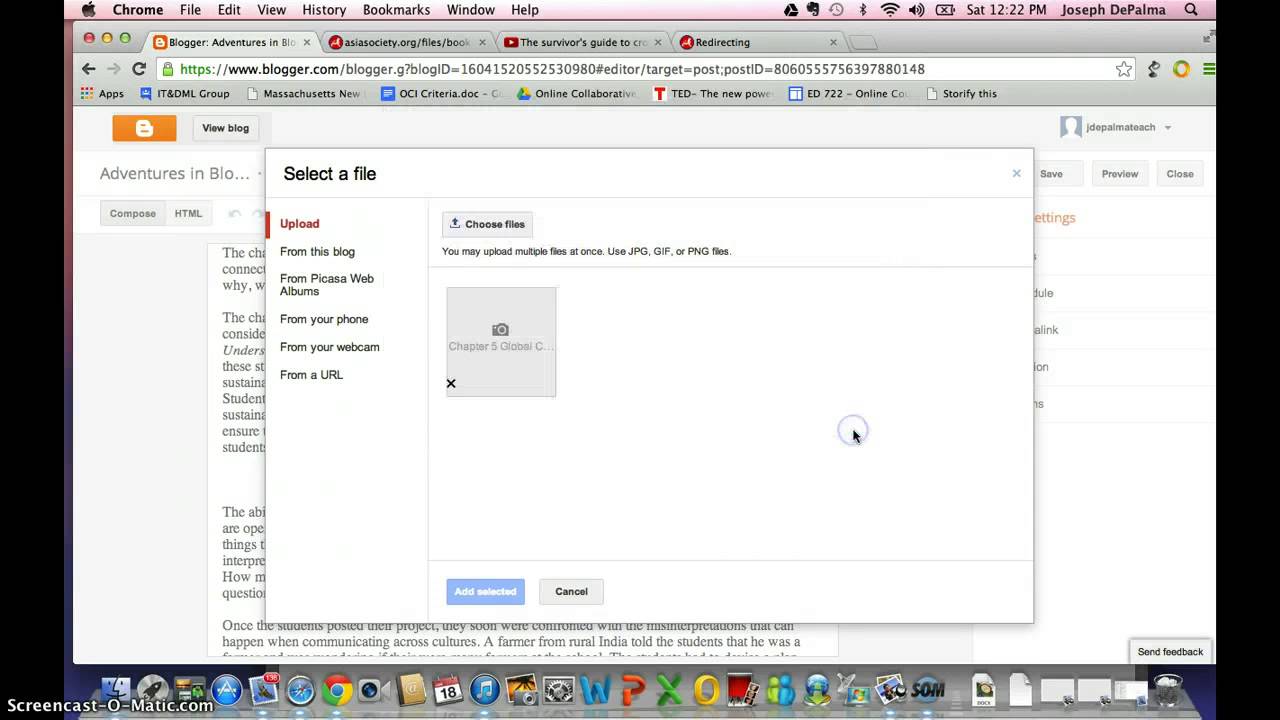 Creating a Multimodal Blog - YouTube
