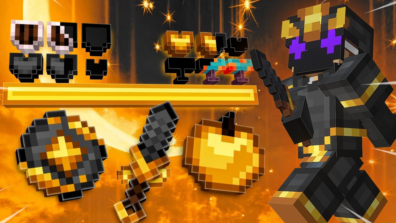 Gilded Blackstone 16x for (Bedrock/Java) By Wyvernishpacks // MCPE PVP TEXTURE PACK - YouTube