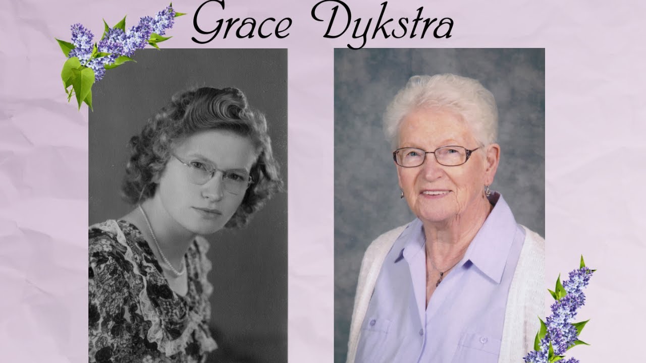 August 19, 2023: Memorial Service for Grace Dykstra - YouTube