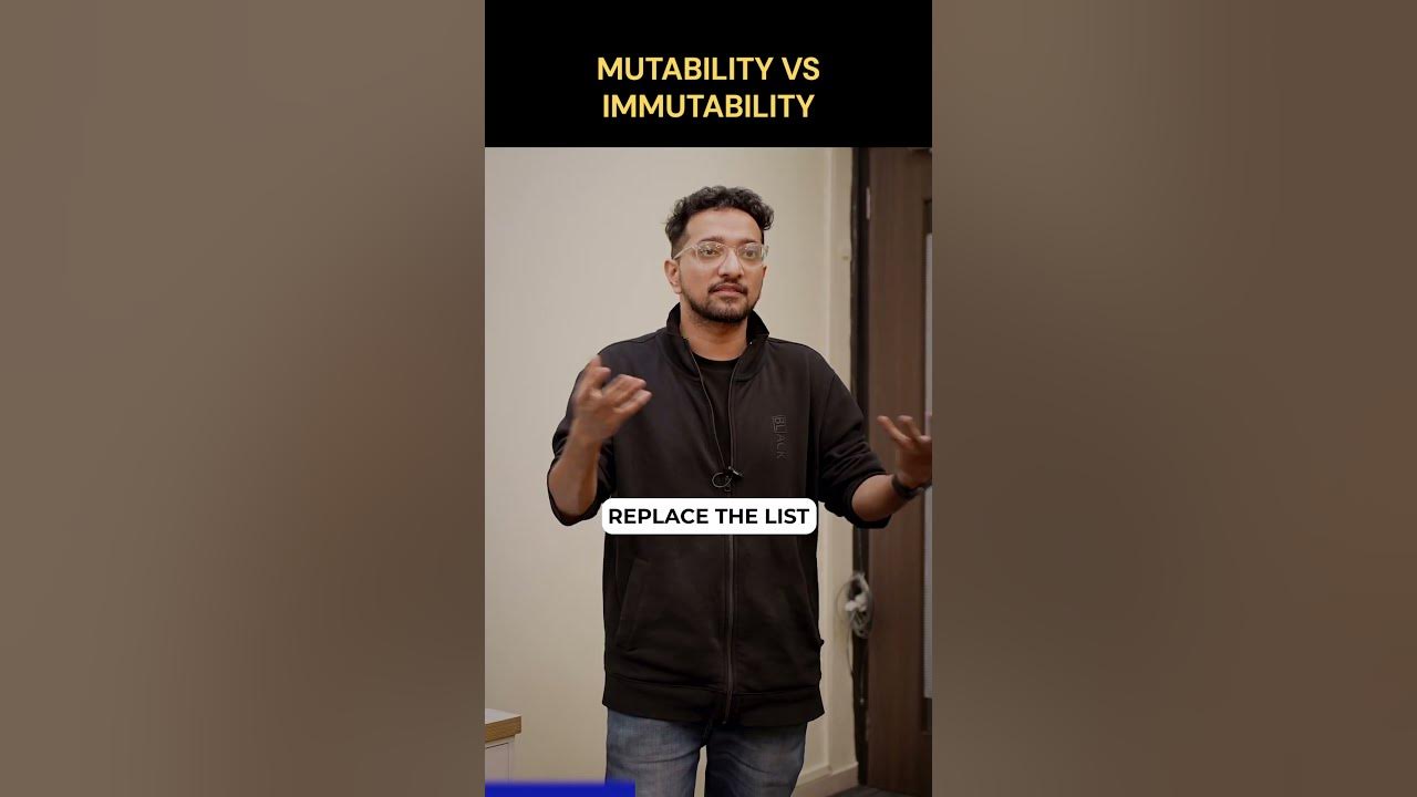 Cracking the Code: Immutability vs. Mutability #CodeOptimization # ... Cracking the Code: Immutability vs. Mutability #CodeOptimization # ...
