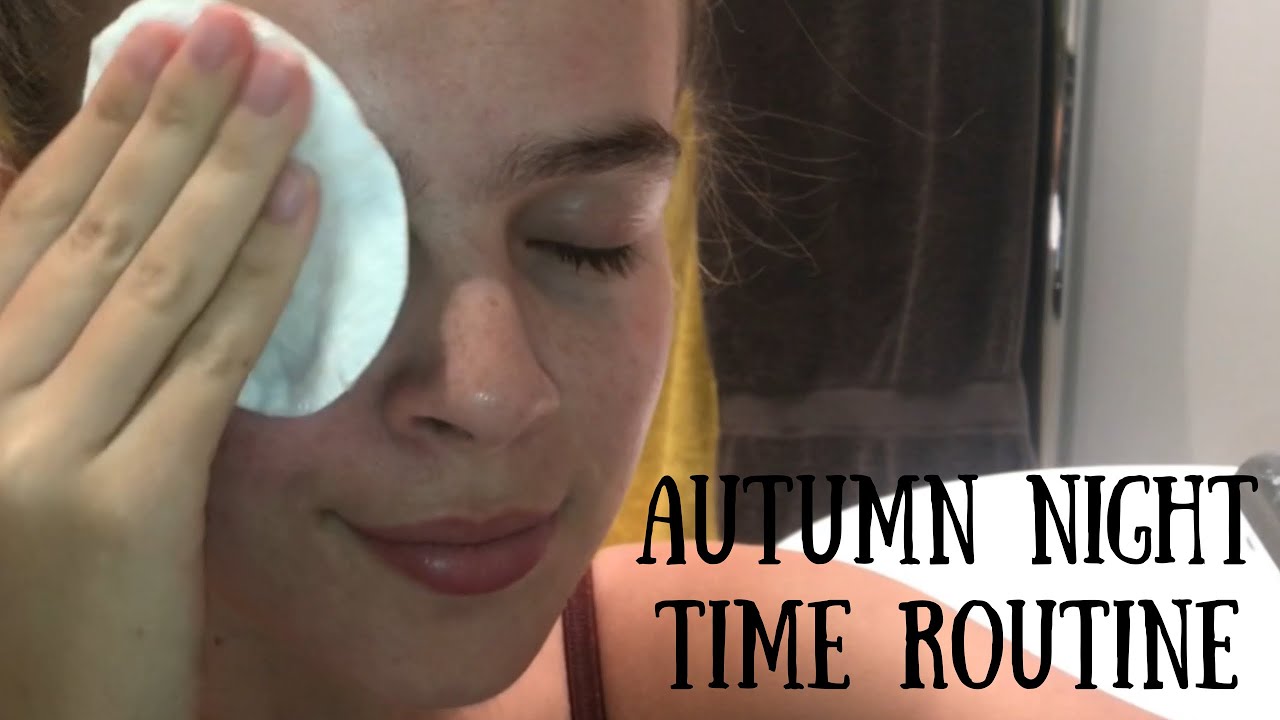 AUTUMN NIGHT ROUTINE | Phoebe Stallan - YouTube