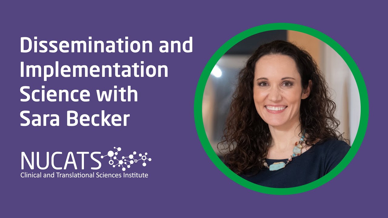Dissemination and Implementation Science with Sara Becker - YouTube