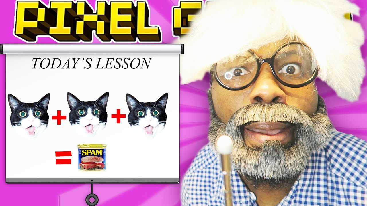 LEARNING 3 CAT SPAM! l Pixel Gun 3D - Episode 1 - YouTube