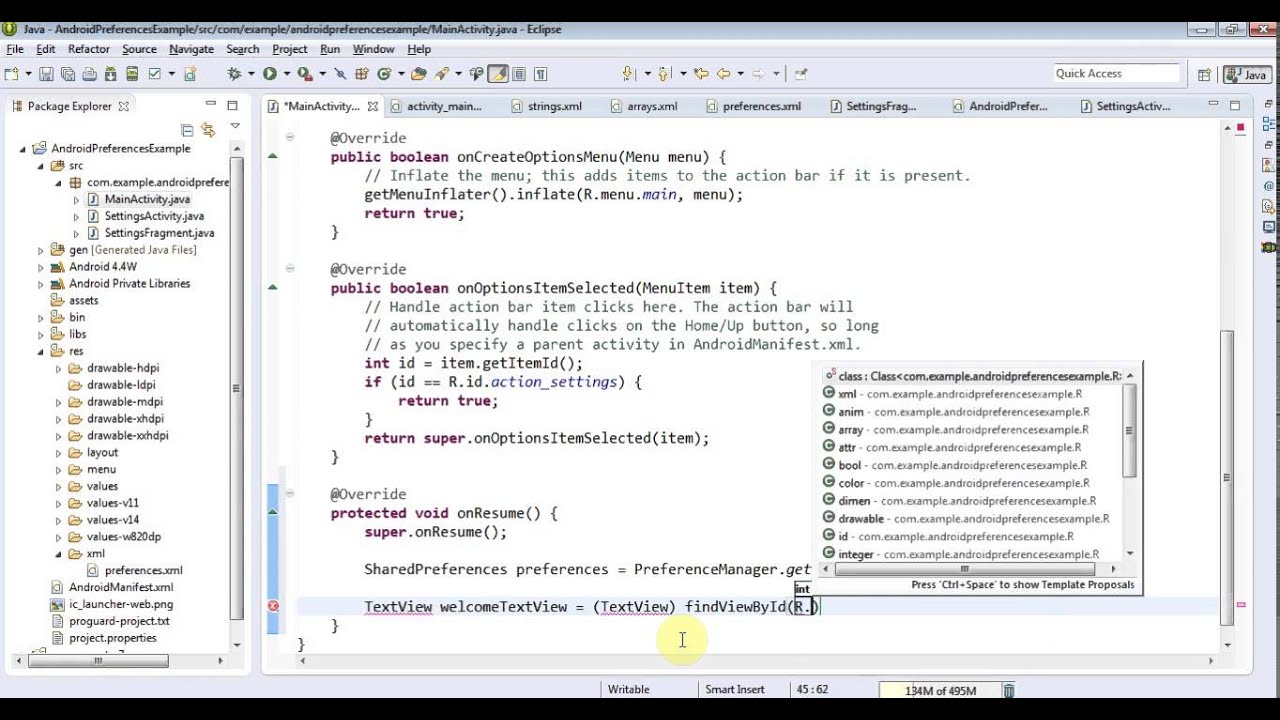 How to use SharedPreferences in android application - YouTube